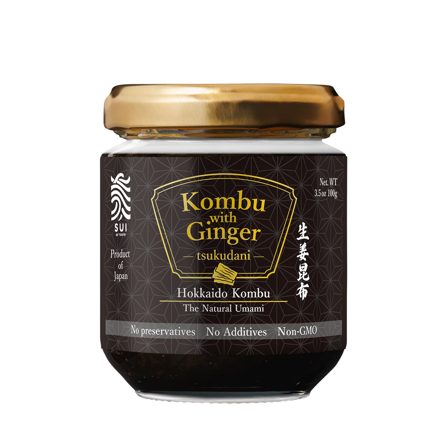 SUI of Tokyo Kombu with Ginger Tsukudani, Natural Umami 3.5oz – Aki ...