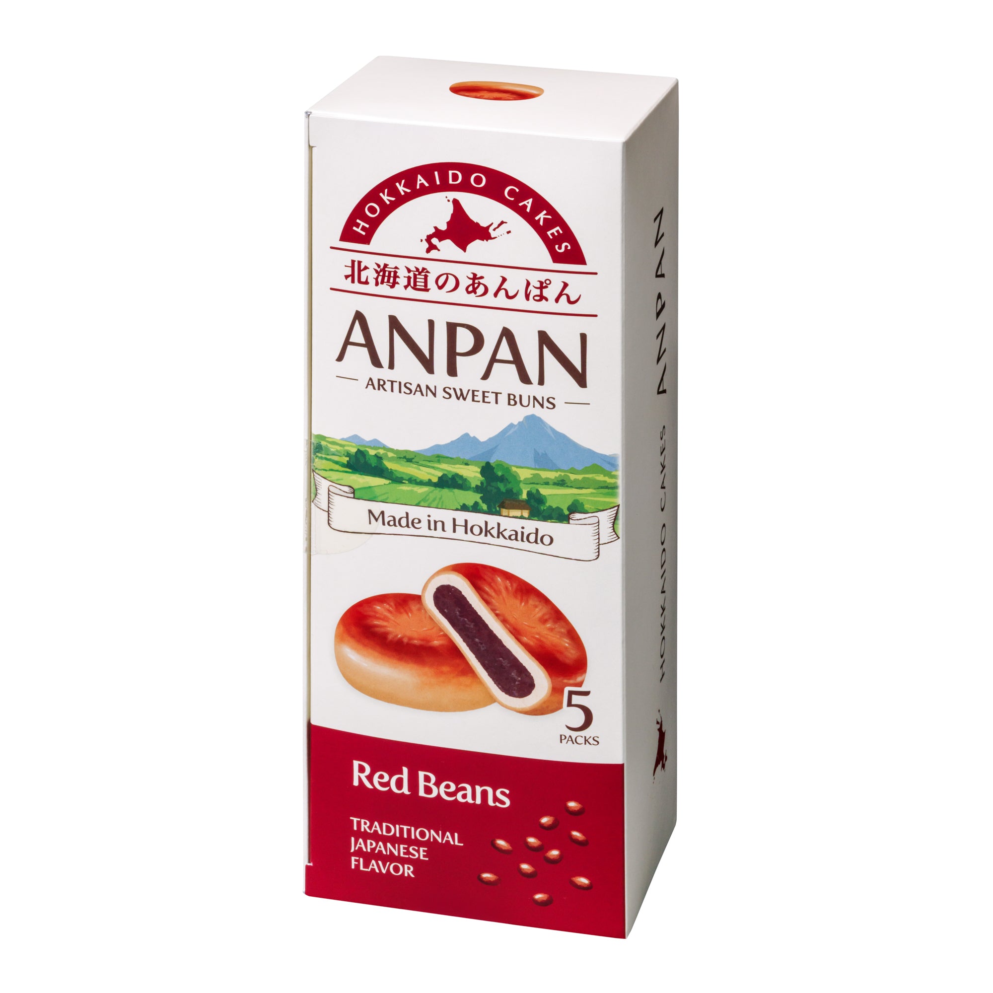 Hokkaido Anpan Red Bean (5 Pieces) – Aki foods Japan